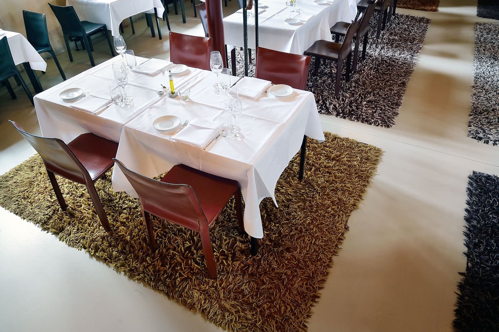 In Peter Lute’s restaurants kun je van de vloer eten.